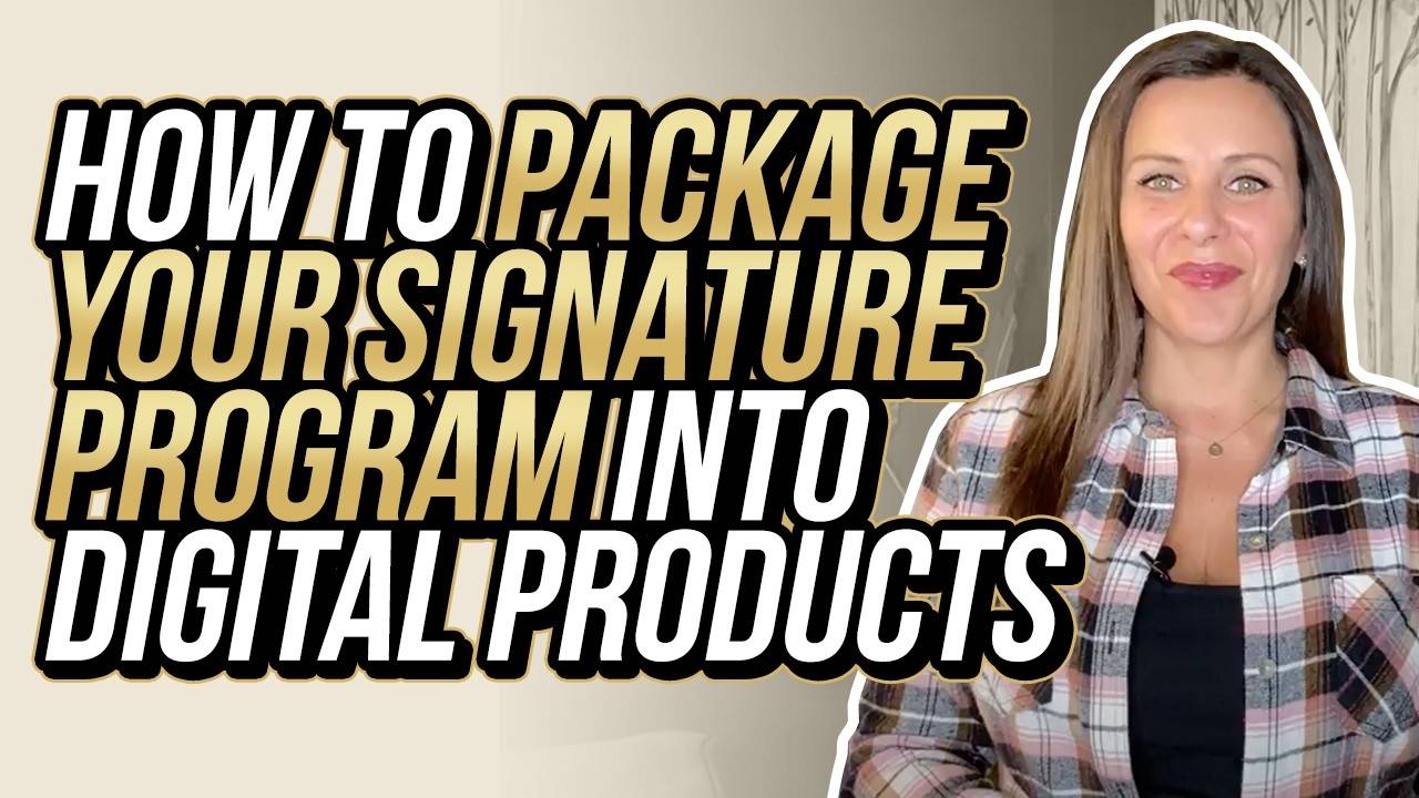 Package Your Signature Program | Multiple Streams of Income