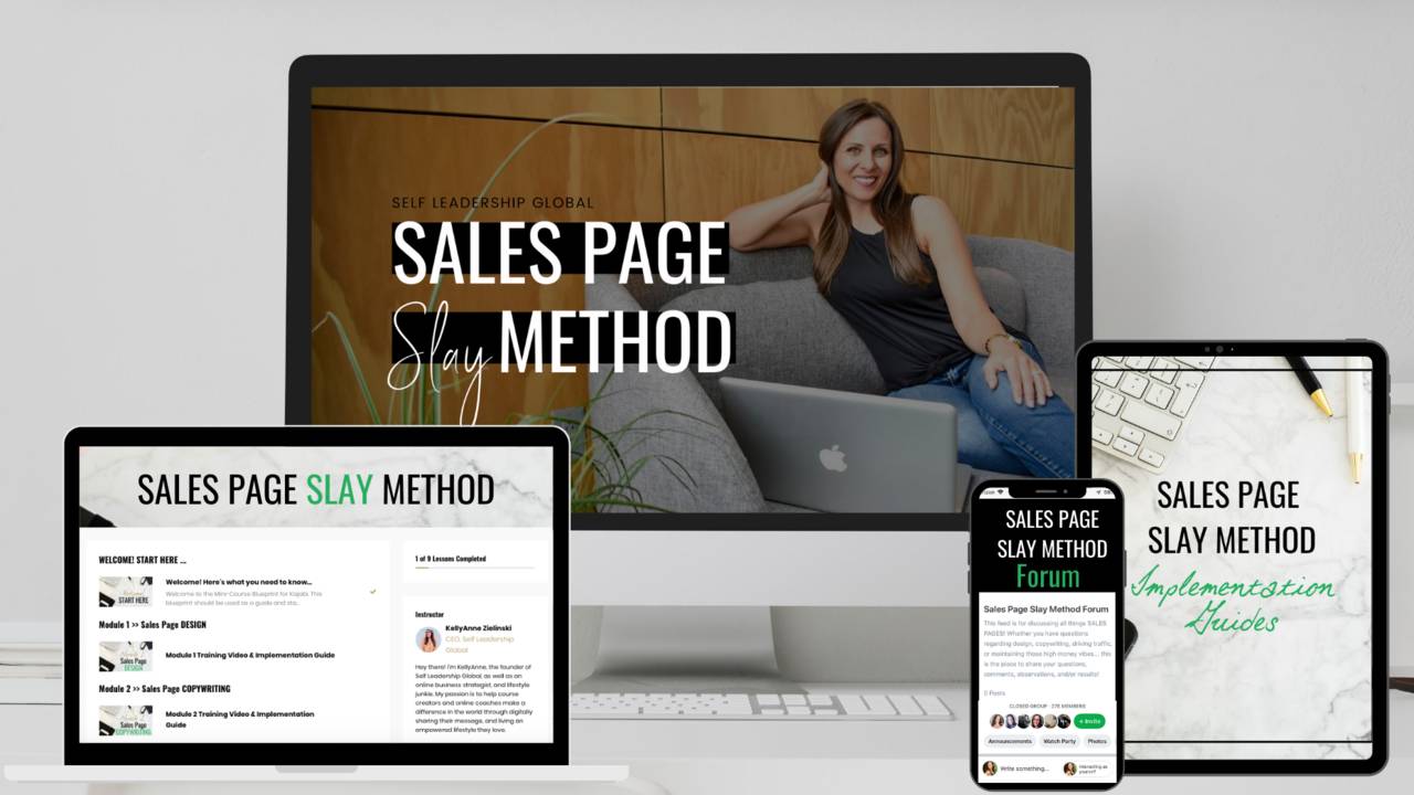 Create a Sales Page That Converts | Sales Page Template
