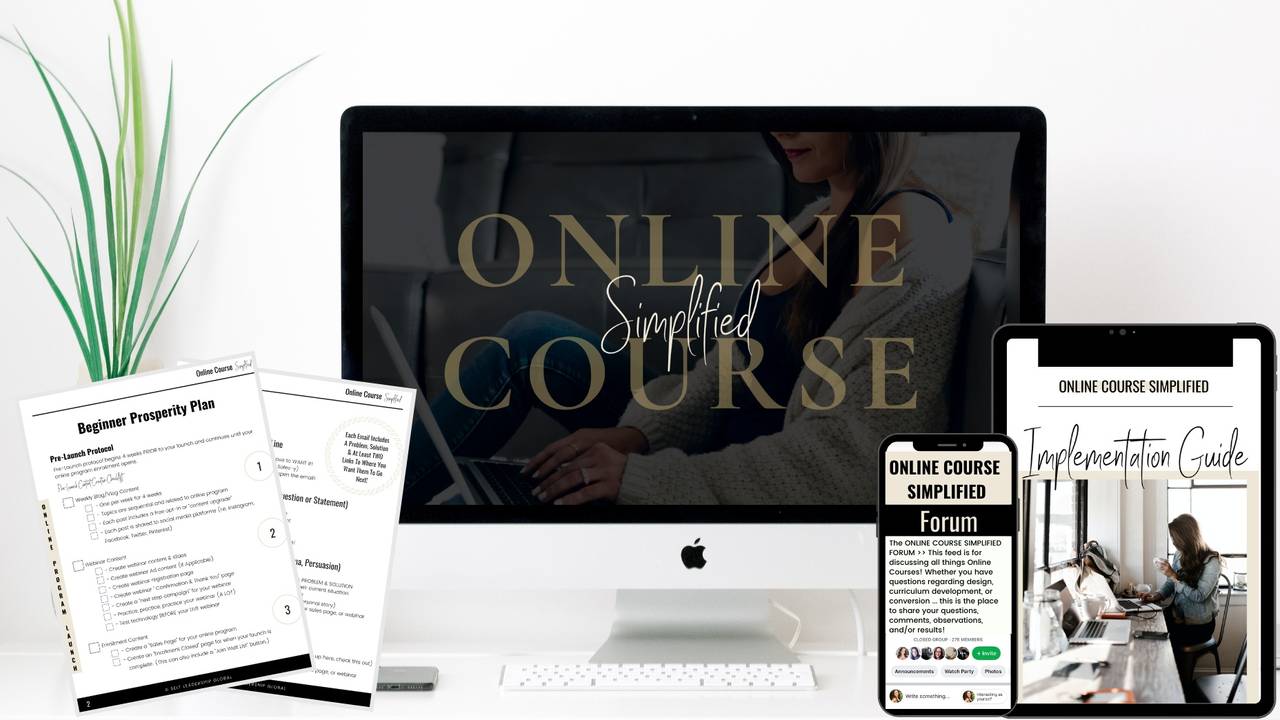 Signature Program Template | Signature Coaching Program