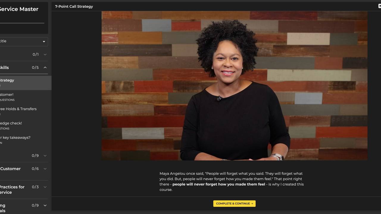 Free Preview of Customer Service Master Class