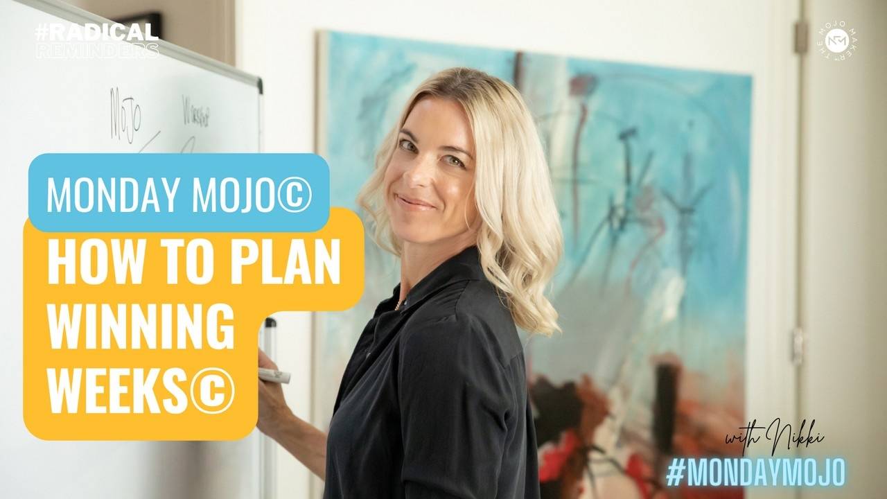 How to plan Winning Weeks Like a Pro