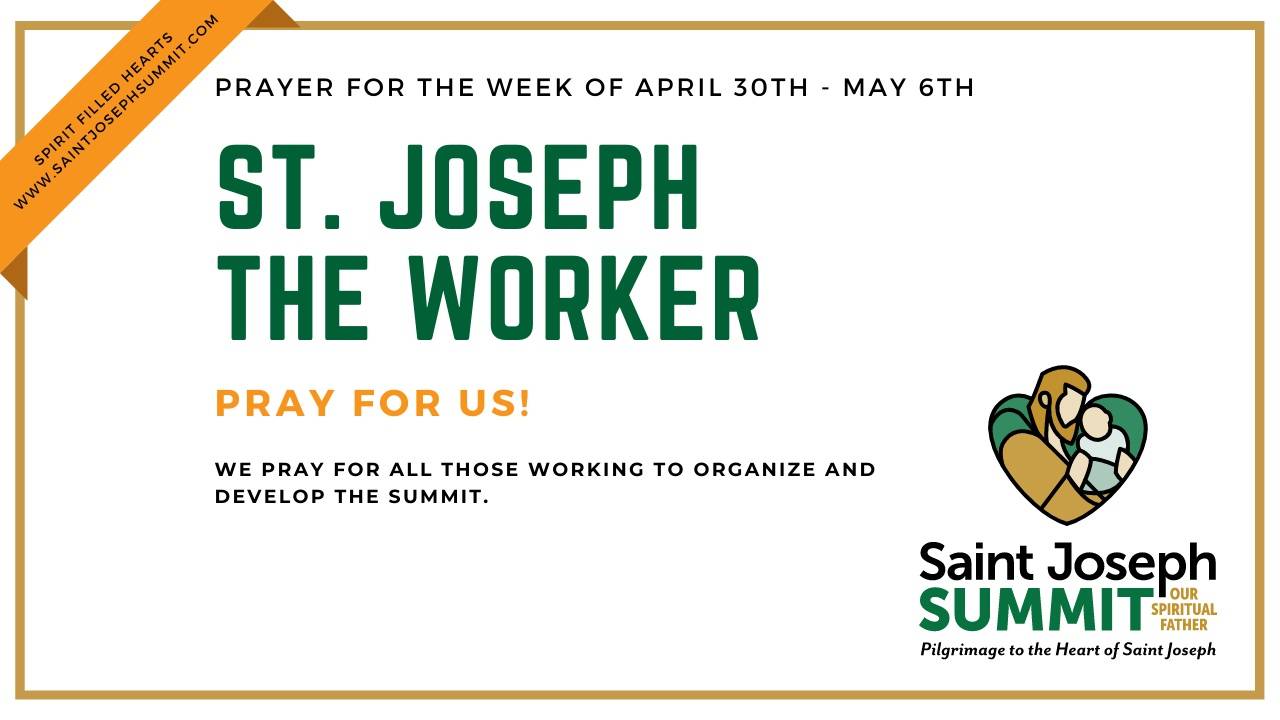 Saint Joseph The Worker Feast Day