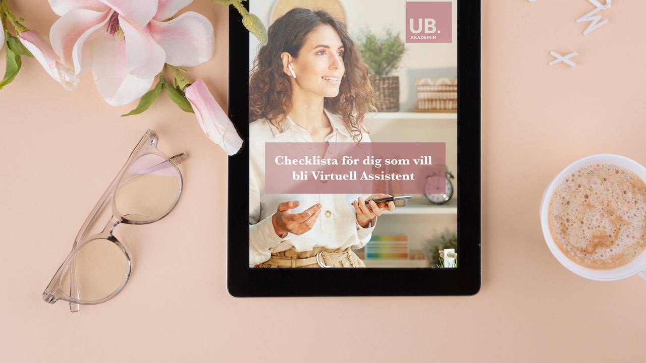 Ulla-Bella Akademin | Bli virtuell assistent: gratis checklista!