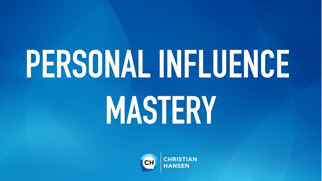 LifeWave: Personal Influence Mastery Training