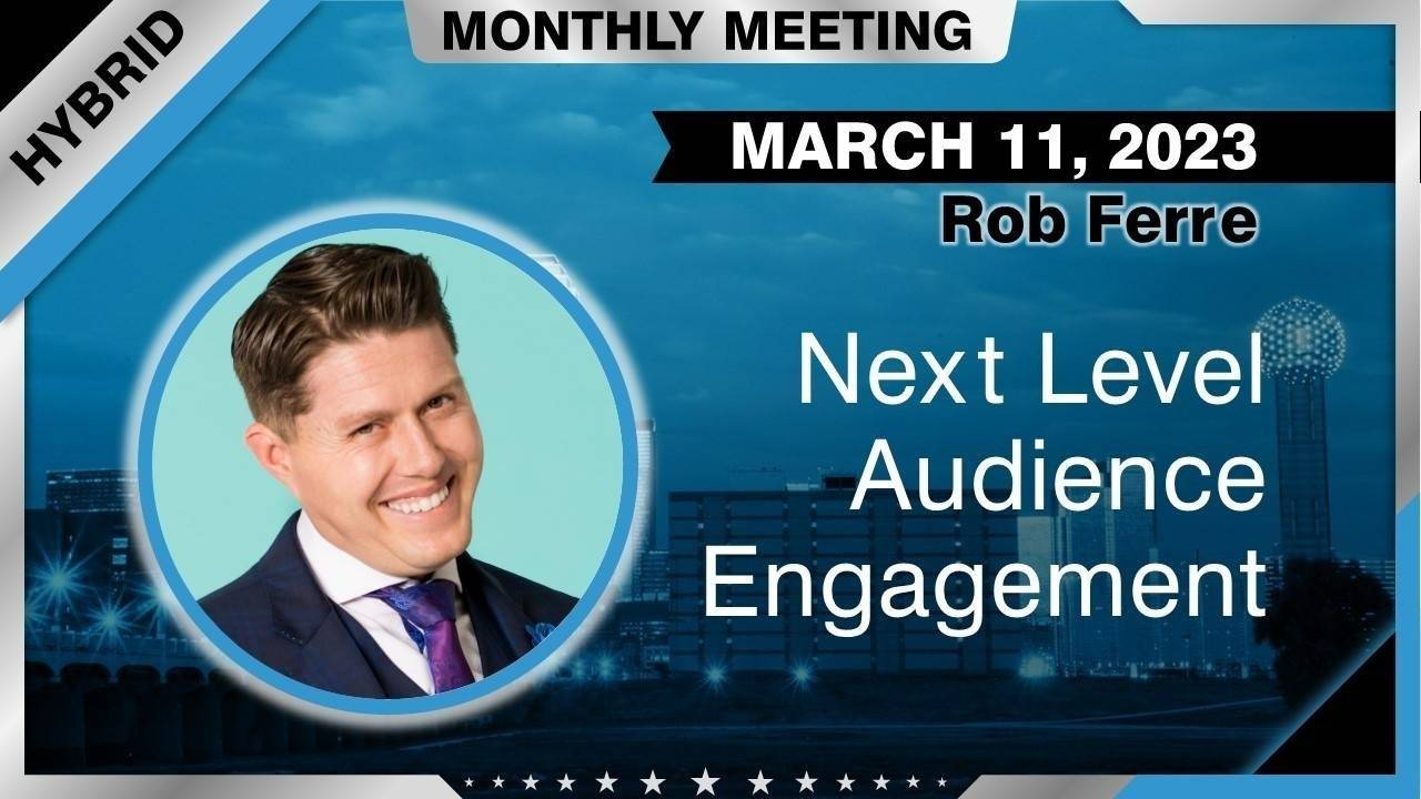 NSA-NT March 2023 Monthly Meeting with Rob Ferre