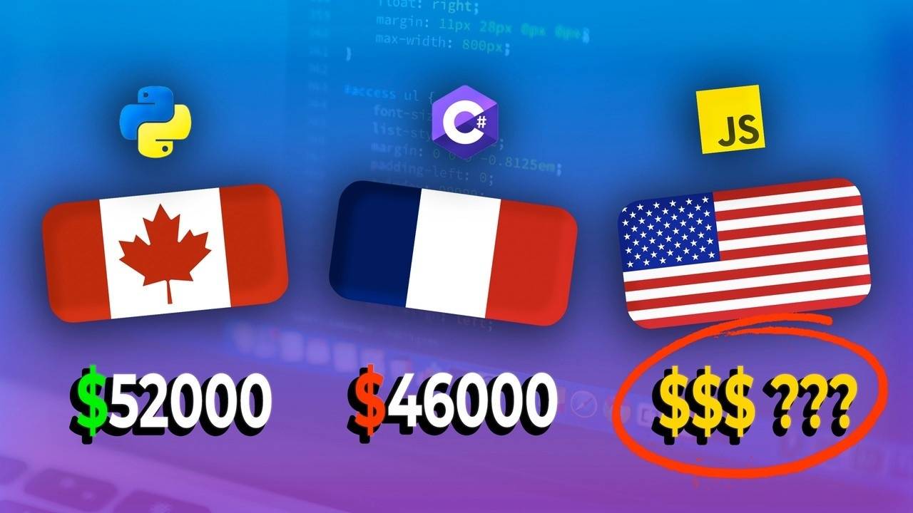 Los MEJORES SALARIOS para programadores en el mundo por país