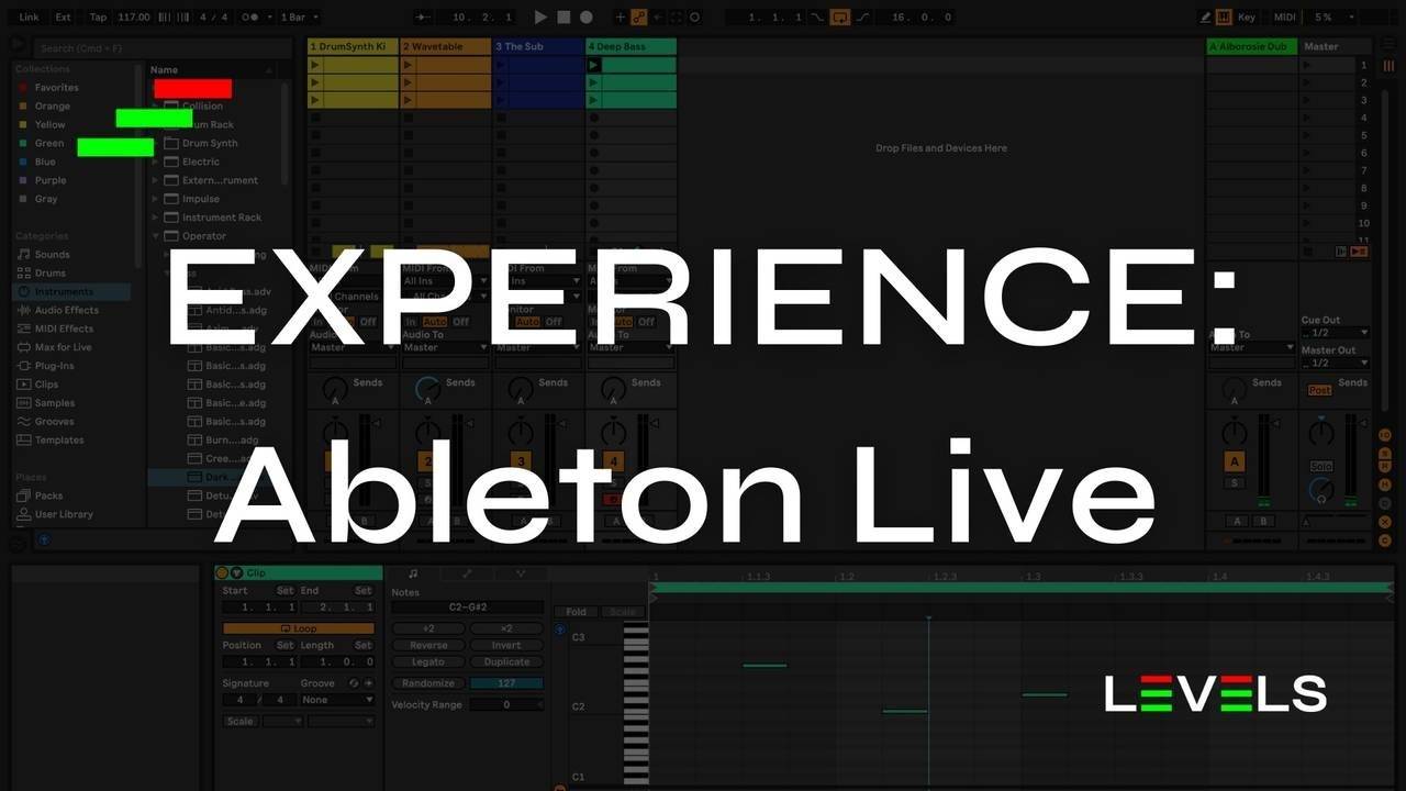EXPERIENCE: Ableton Live