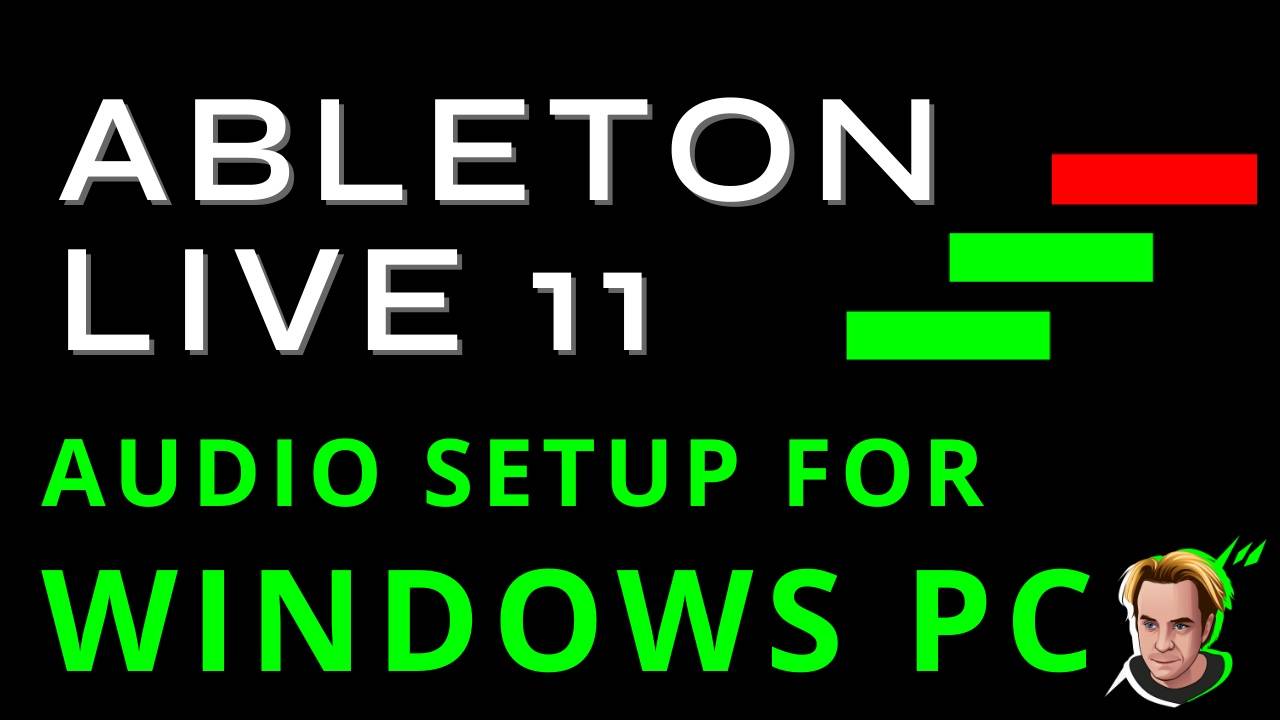 Setup audio input and output for Ableton Live on a Windows PC