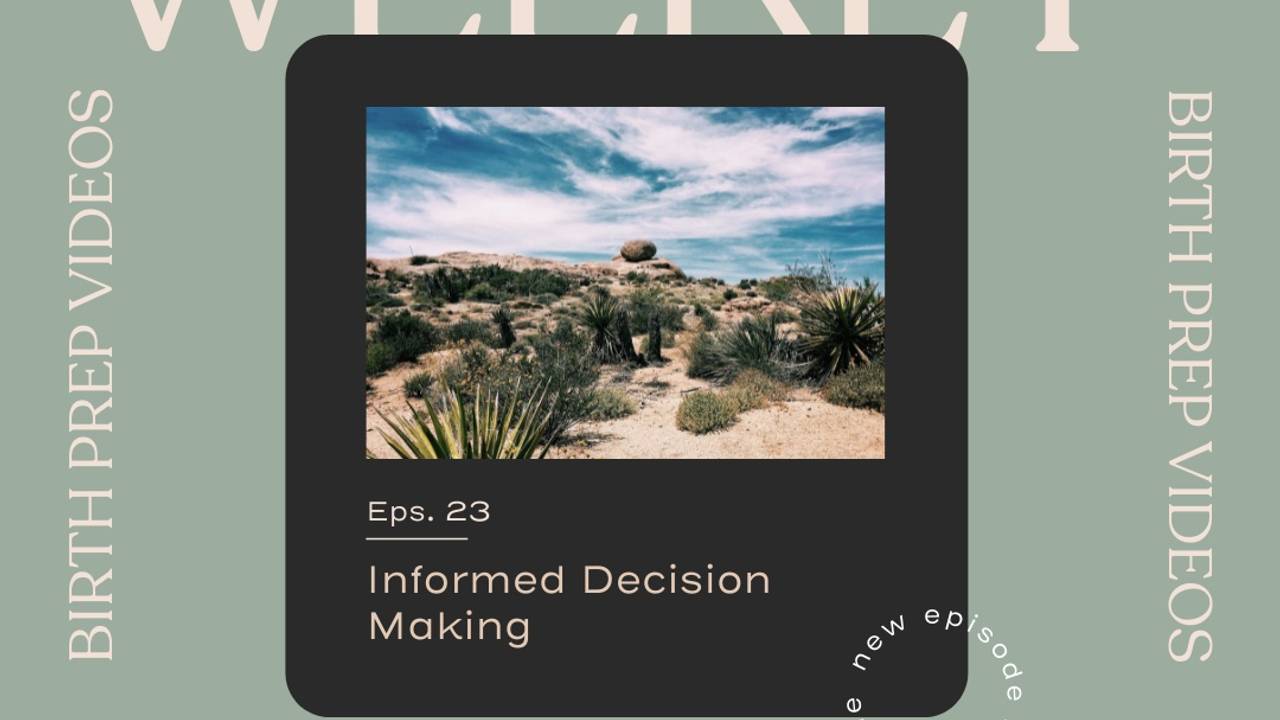 Informed Decision Making - How to decide on interventions in birth?