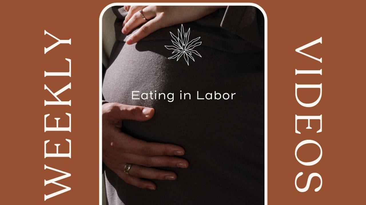 Eating in labor
