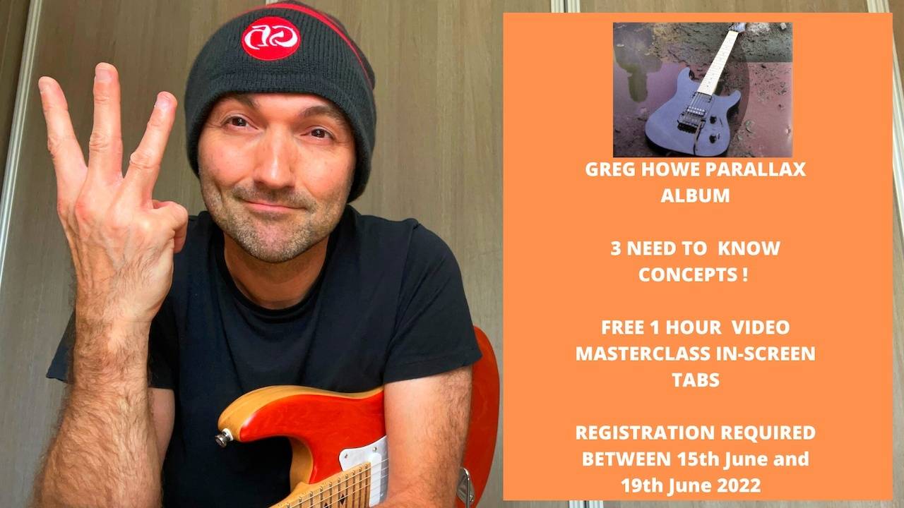GREG HOWE FREE PARALLAX MASTERCLASS