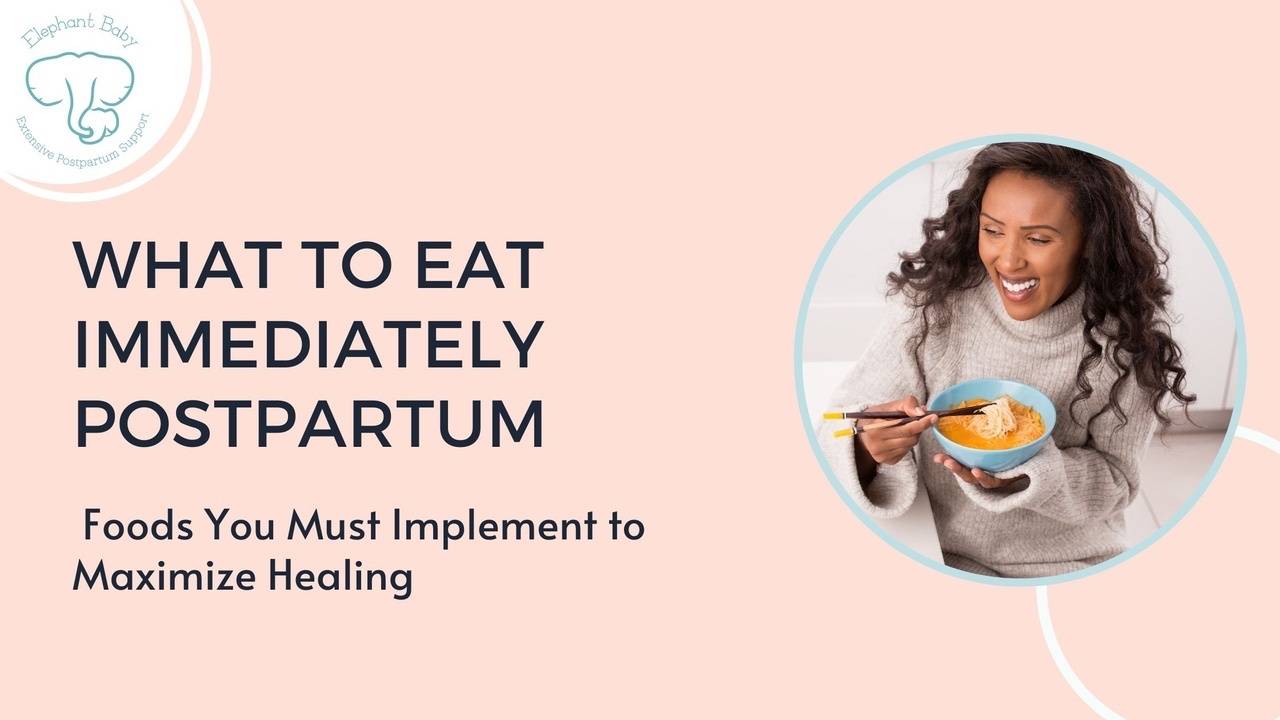 Nourishing Your Postpartum Body| For Newly Postpartum Moms