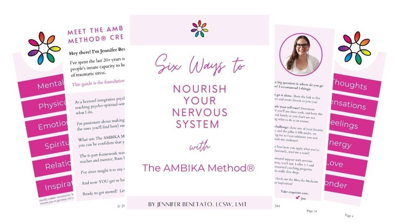 6 Ways to Nourish your Nervous System