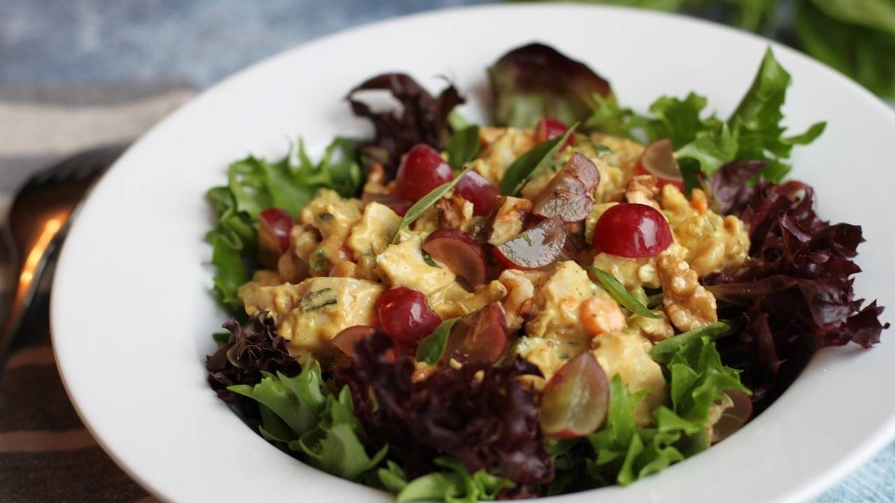 Ginger Basil Chicken Salad