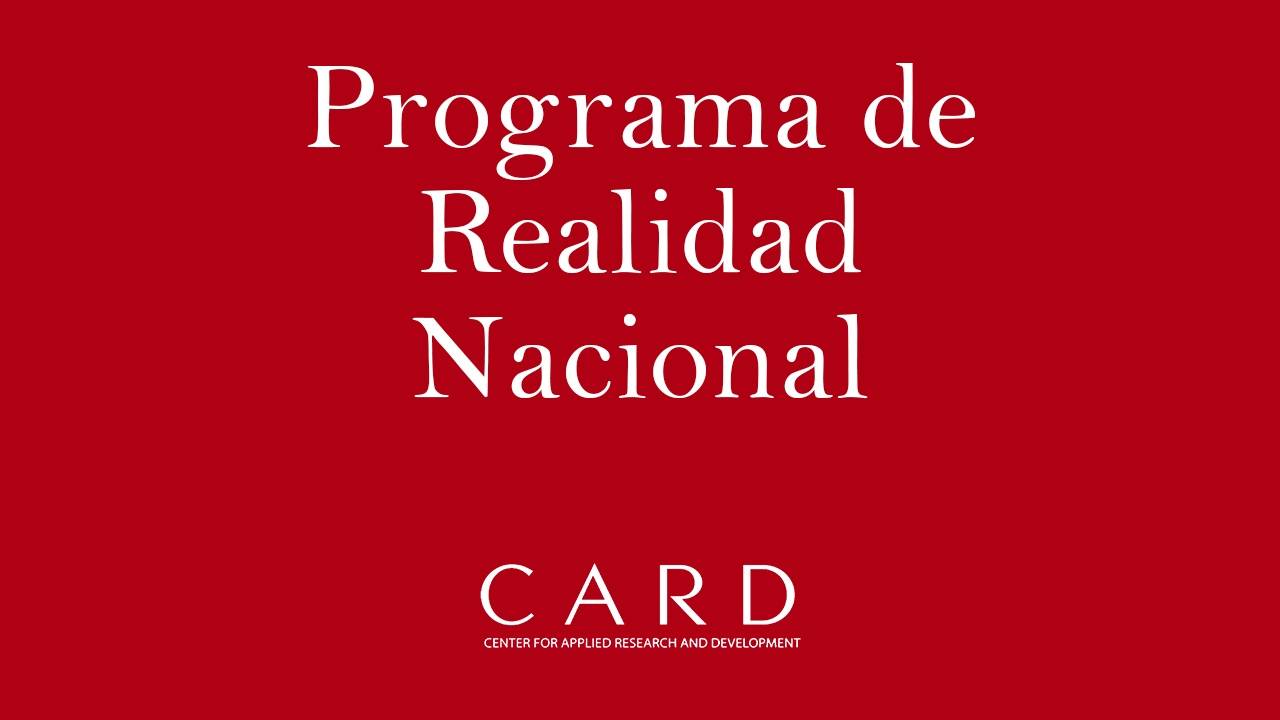 Programa de Realidad Nacional