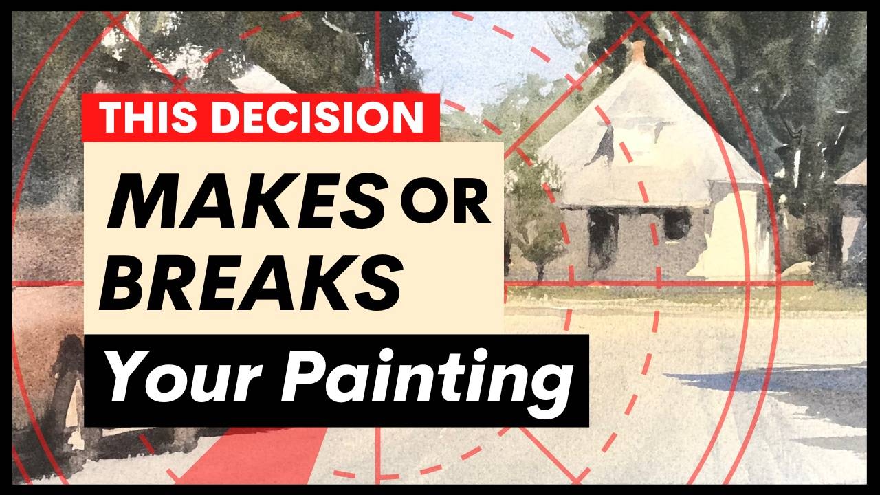 The Final Stages of a Painting | Learn to Paint Watercolor