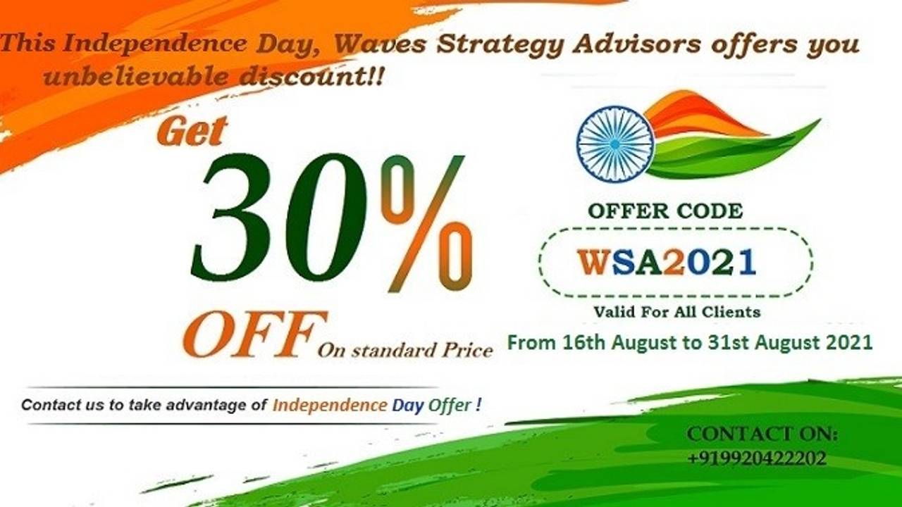 Independence Day Offer 2021 by Waves Strategy Advisors