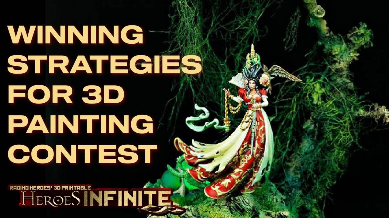 How To Improve at 3d Miniature Painting Contests