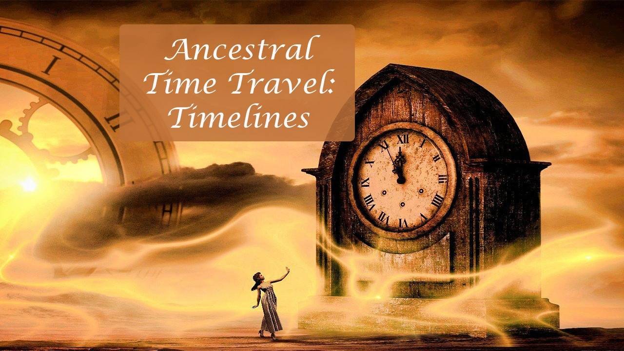 Ancestral Time Travel: Timelines