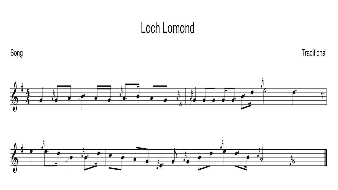 Lilting Banshee tin whistle sheet music