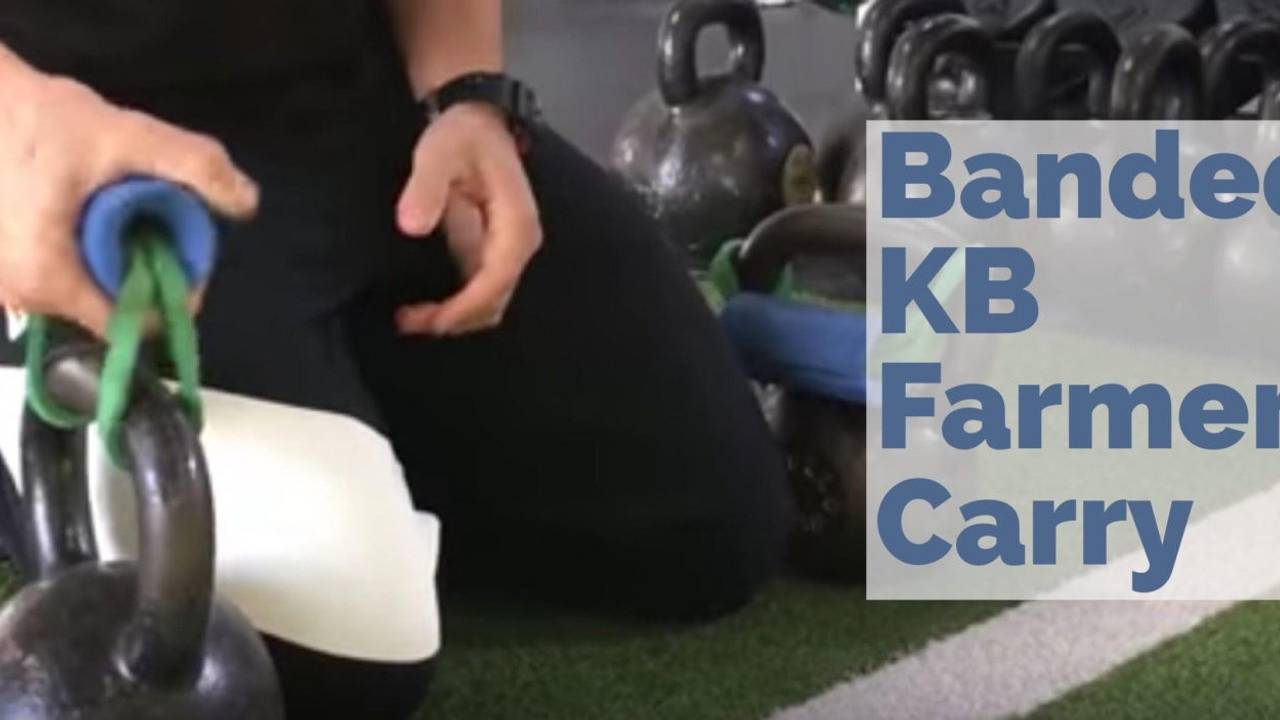 BJJ Strength : Banded KB Farmer Carry for BJJ Strength