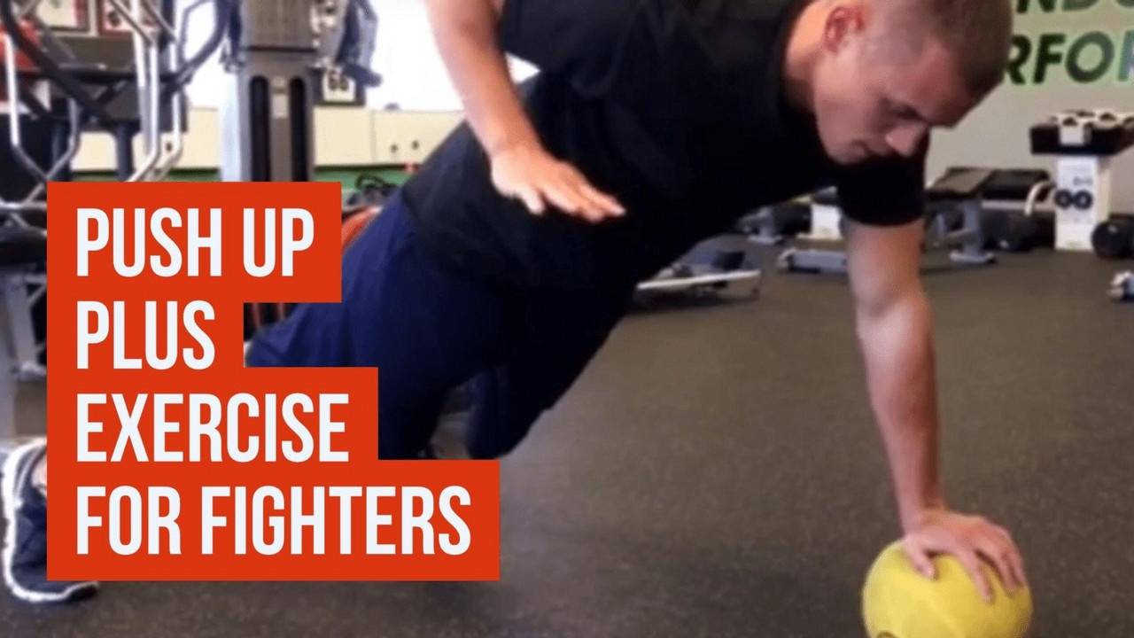 Exercise Tutorial : Push Up Plus Exercise at Landow Performance