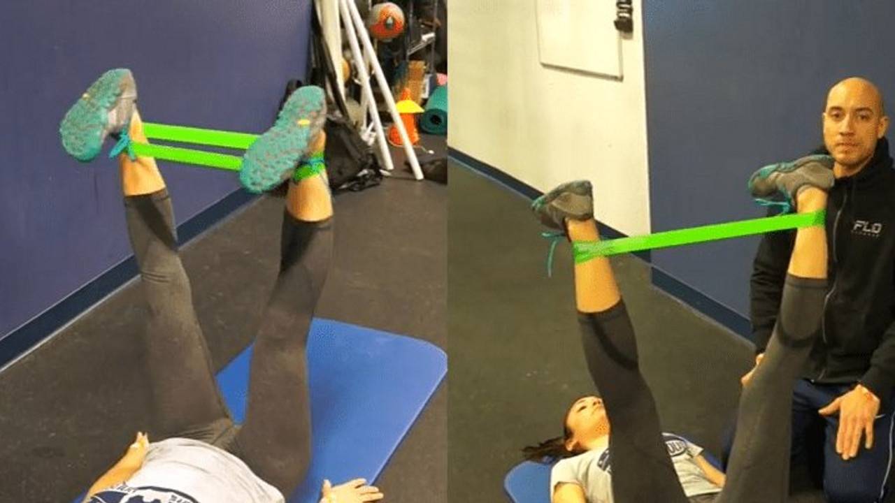 Activate Your Hips with Banded L-Sit Claps