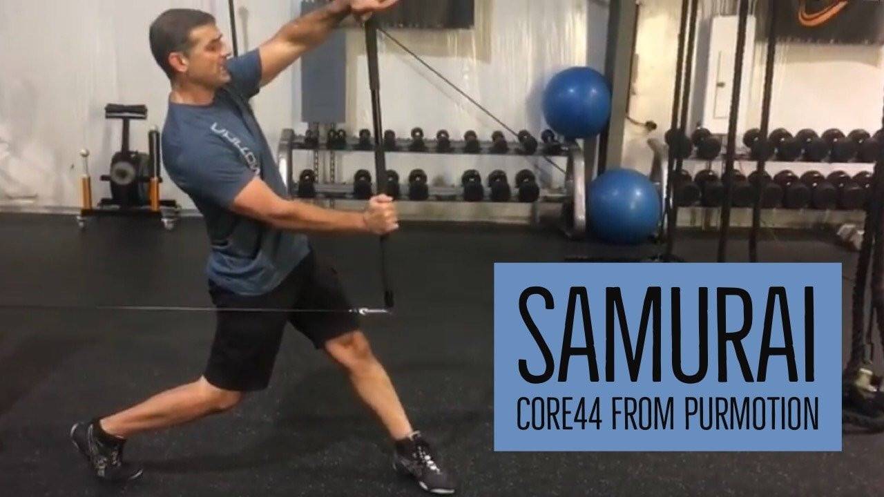 Samurai Rotational Strength Exercise - Fight Camp Conditioning