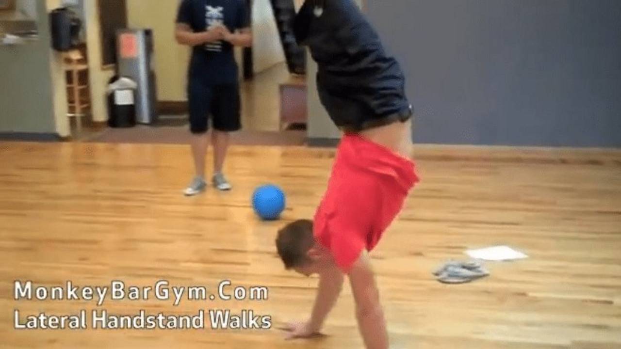 Monkey Bar Gym 100 Yard Workout