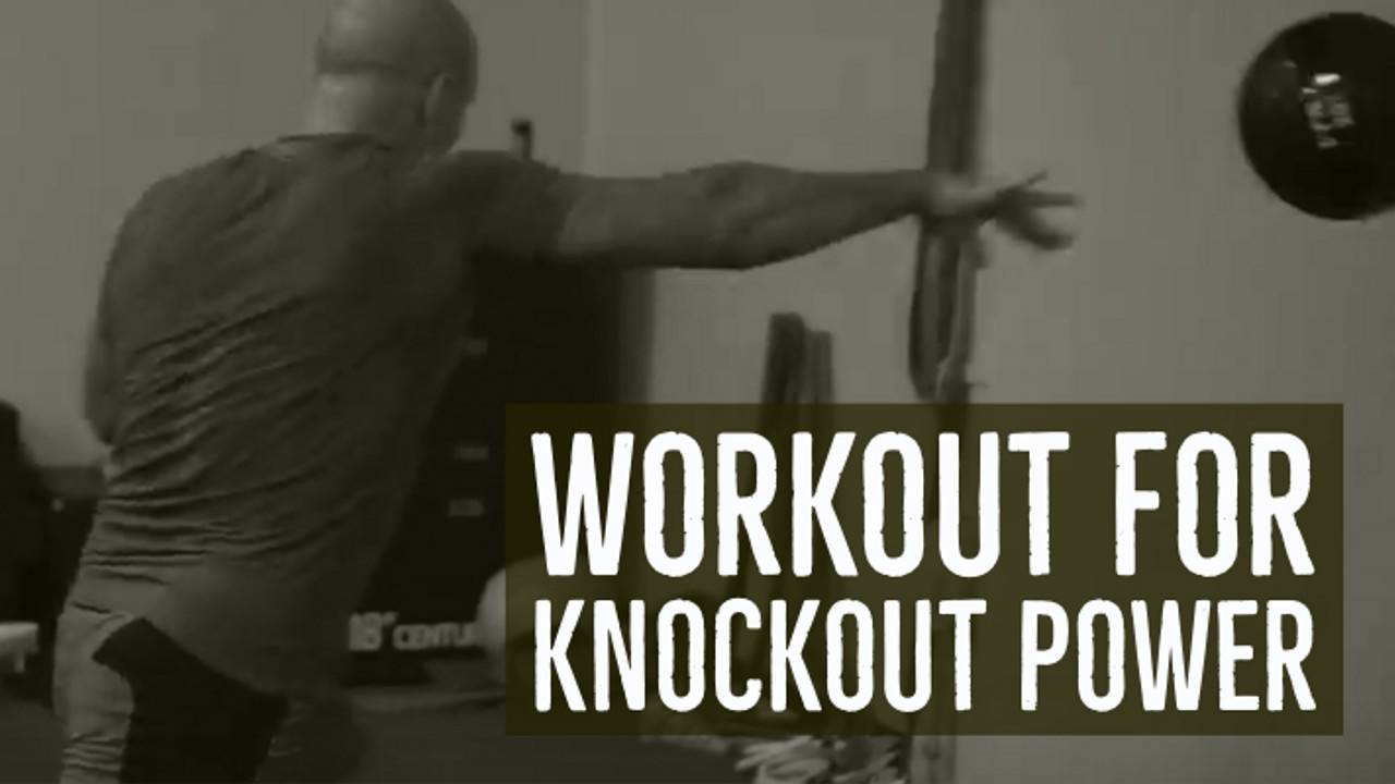 Explosive Strength Workout for Knockout Power
