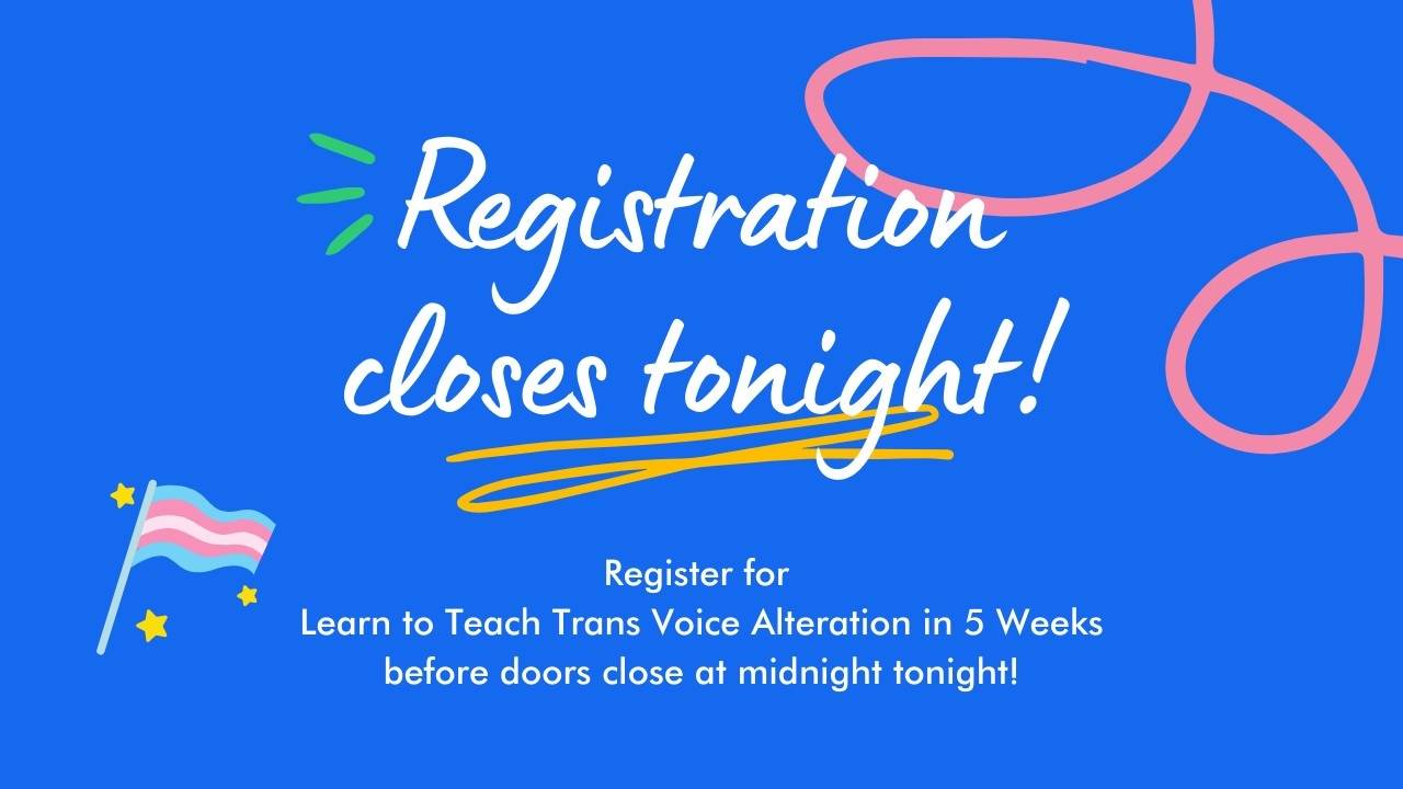 Register before the clock runs out!