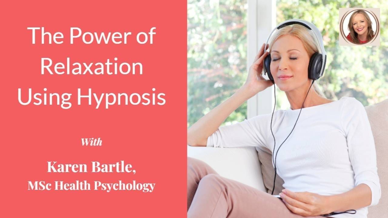 The power of relaxation and why we should use hypnosis to induce it!