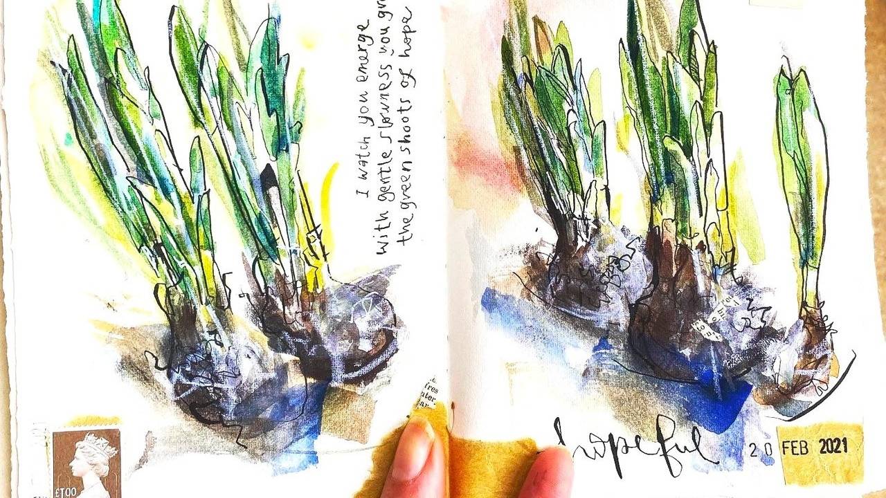 Drop in and Draw: Spring Bulbs
