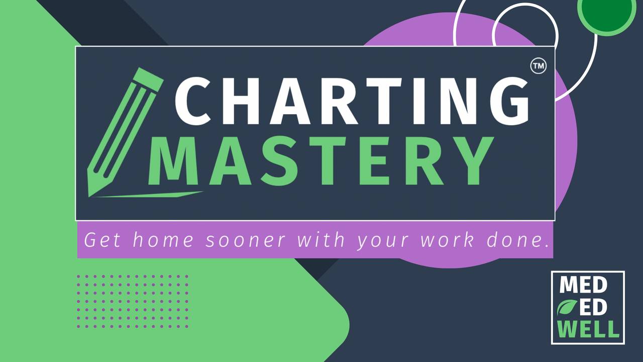 Finish Your Charting At Work!