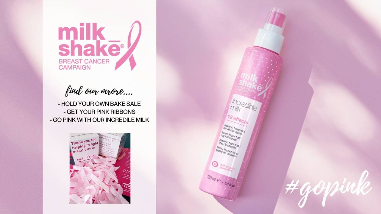 milk_shake Breast Cancer Campaign #gopink this October
