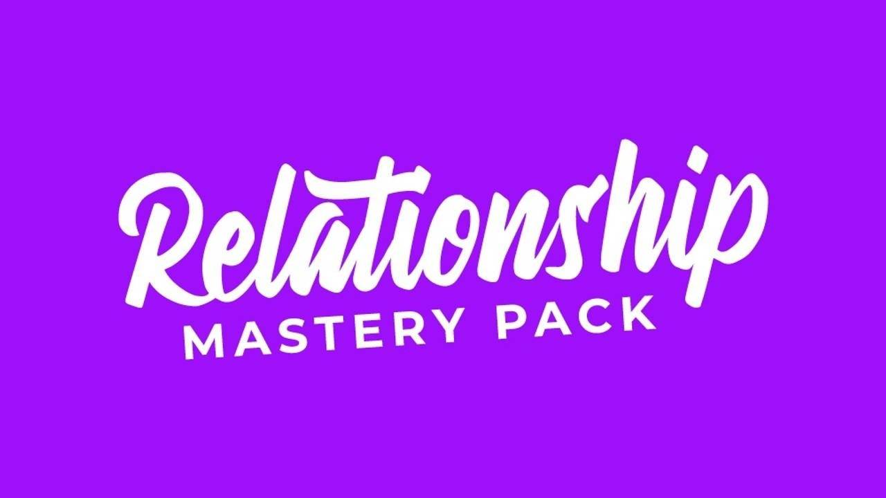Relationship Mastery Pack Thank You