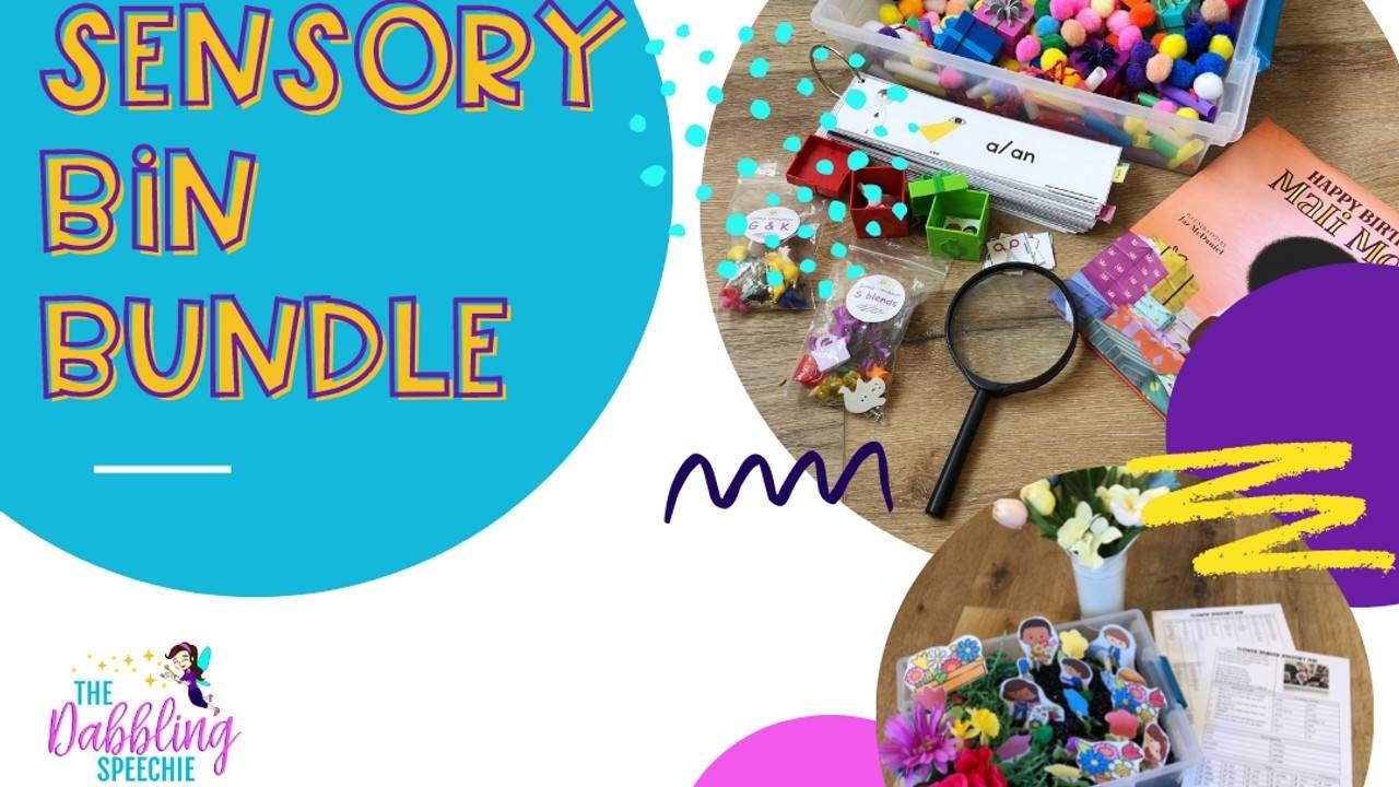 Sensory Bin Webinar Bundle
