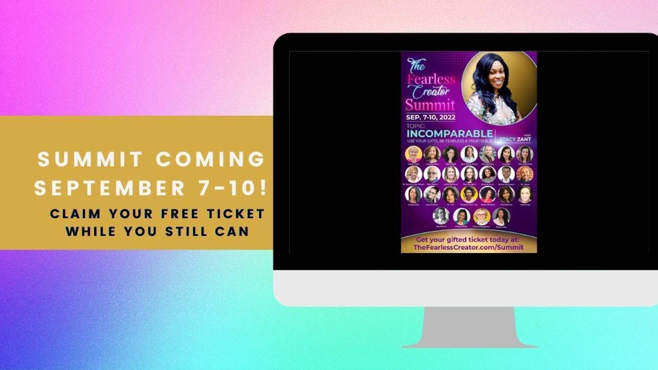 The Fearless Creator Summit-Fall Edition 2022 Schedule