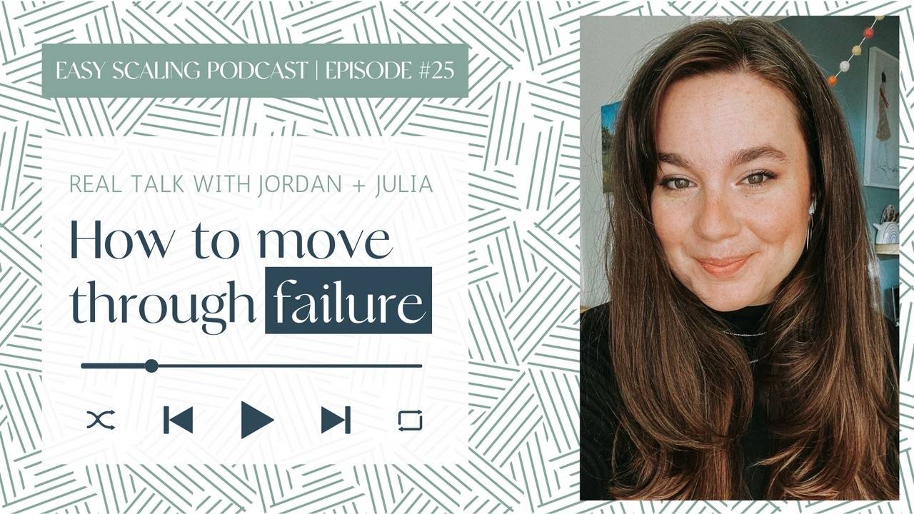 Real Talk | How to move through failure with Jordan + Julia