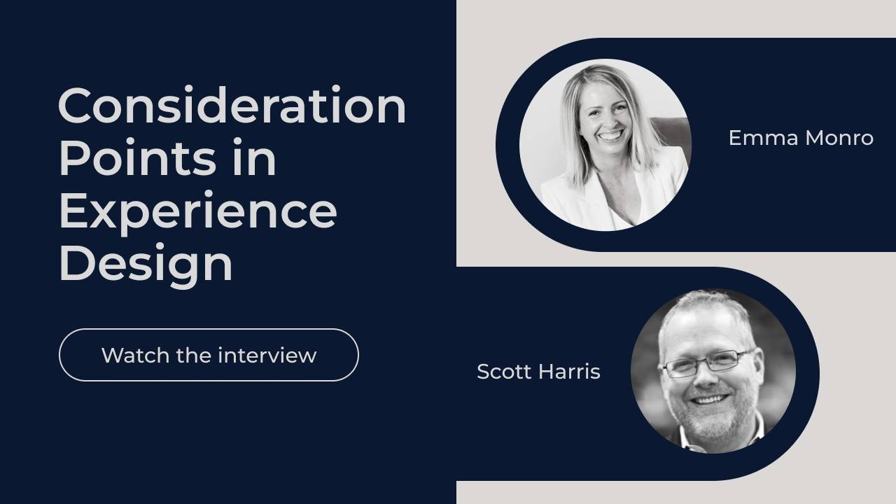 Consideration Points in the Experience Design