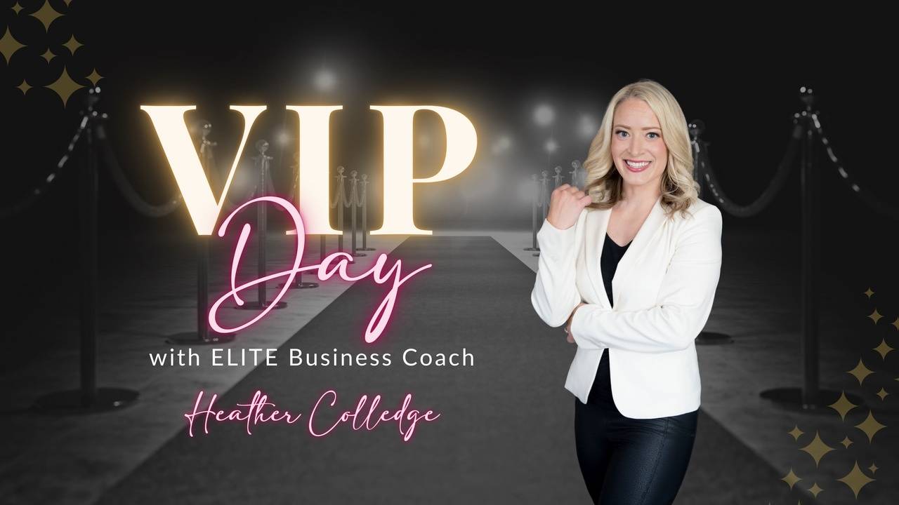 Enroll in the VIP Days Program with Heather Colledge