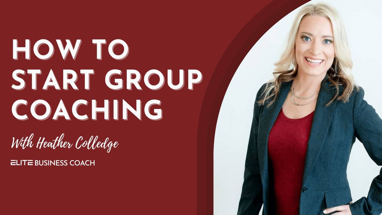 How to Start Group Coaching