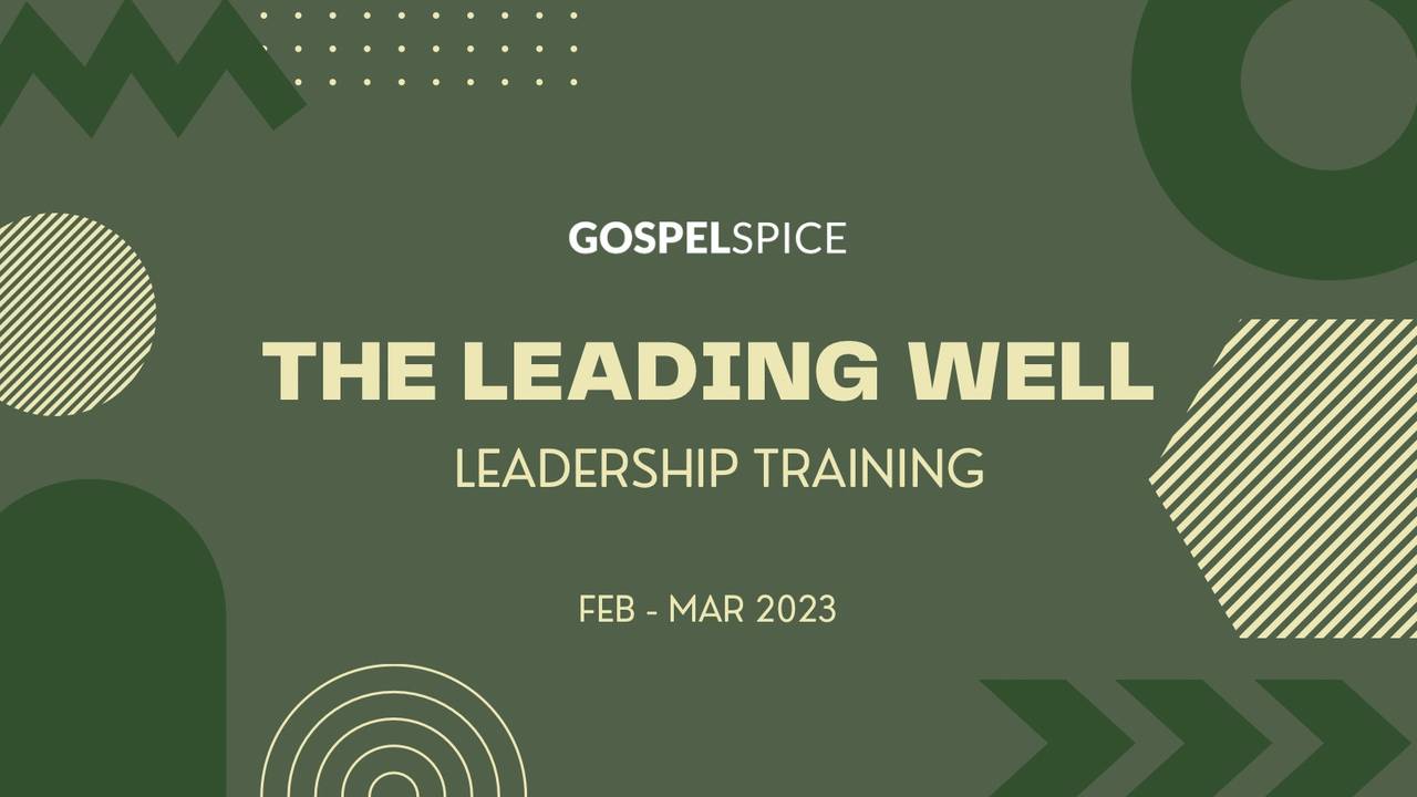 THE LEADING WELL | Leadership Training