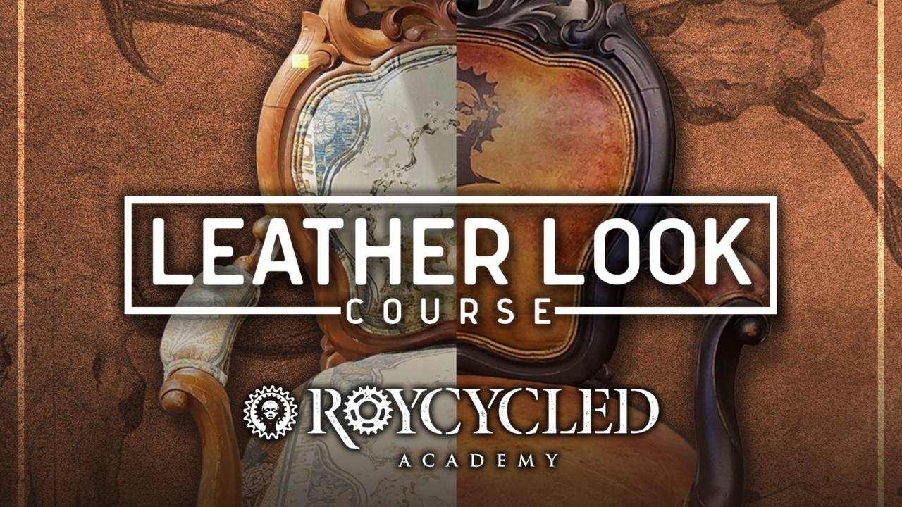 Roycycled Leather Look Zoom Call Sign Up