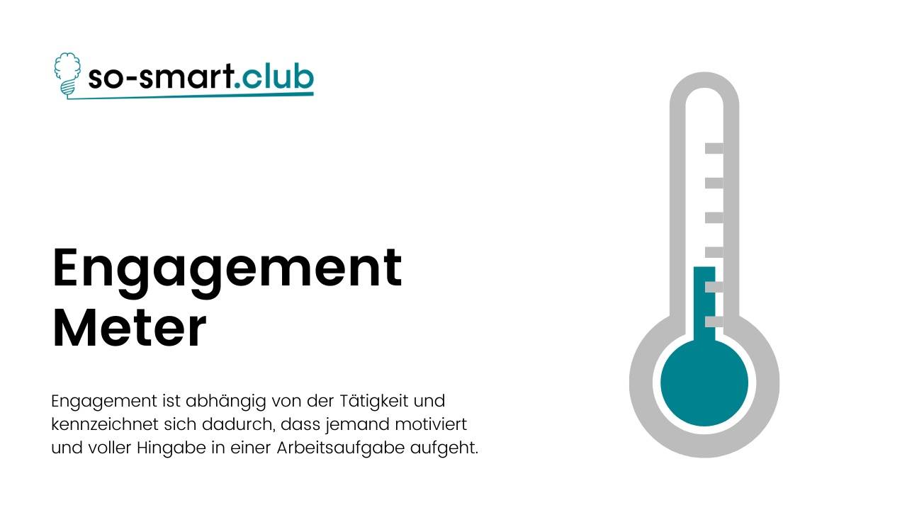 Wie engagiert gehst du an die Arbeit?