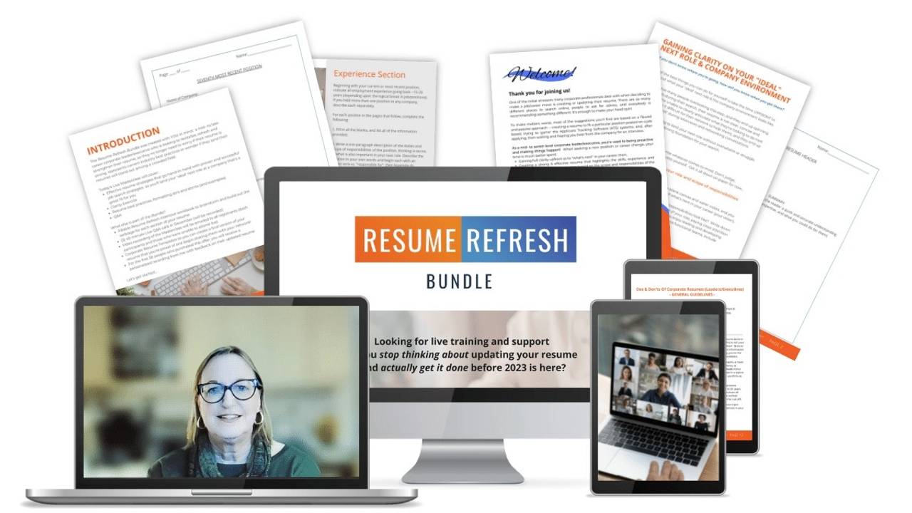 Resume Refresh Bundle