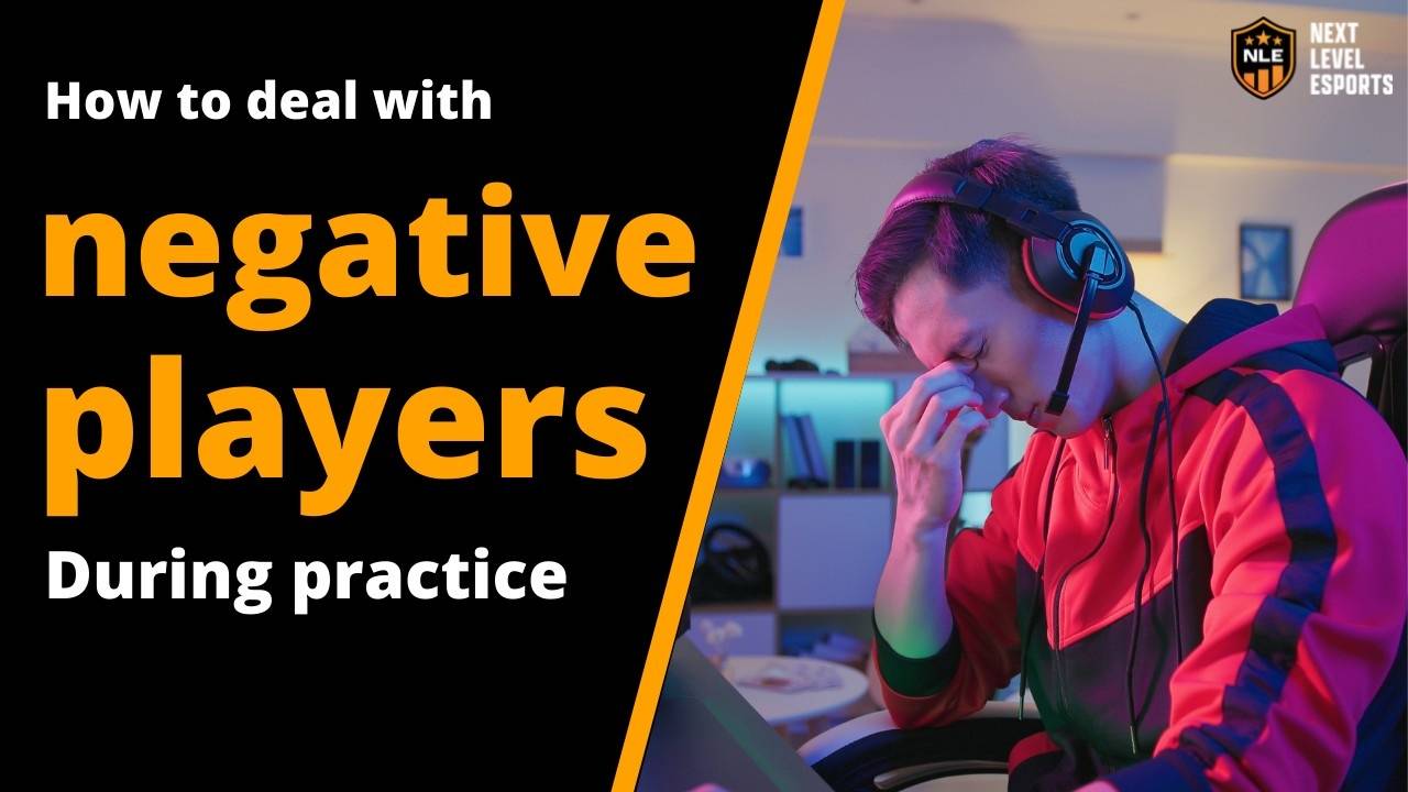 How to deal with negative players during practice