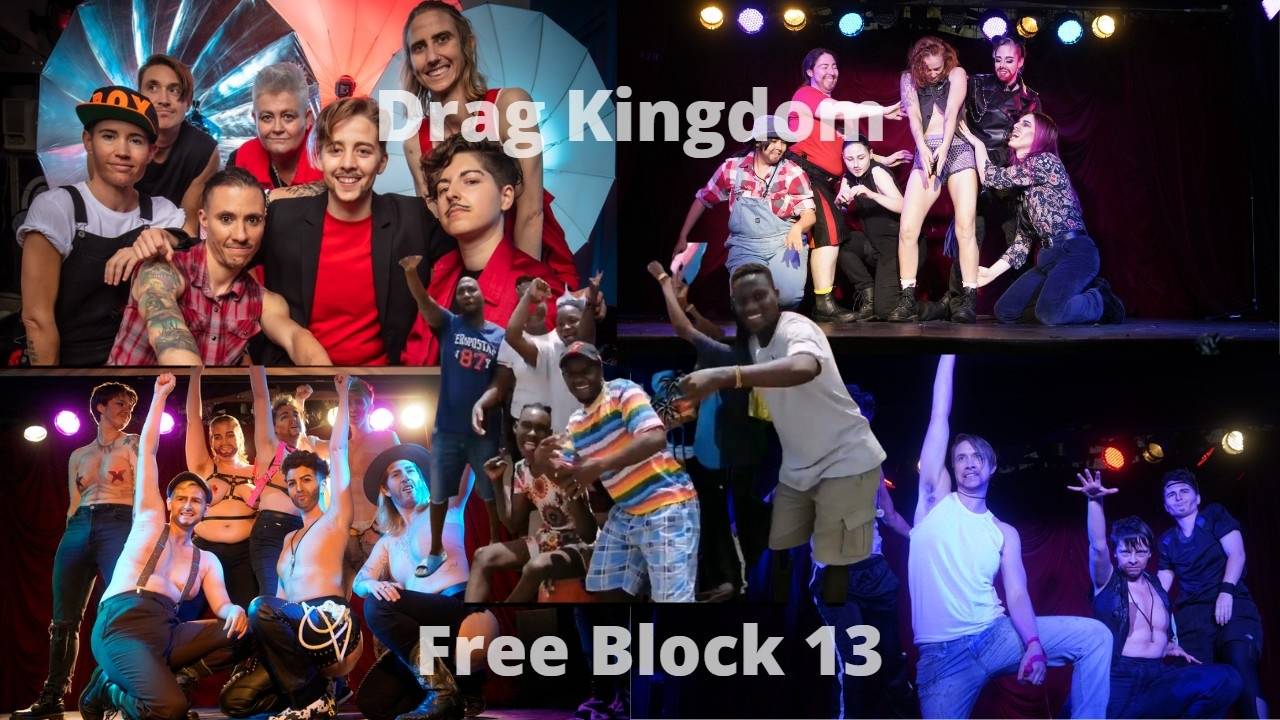 Drag Kingdom. 30 Drag Kings. 1 stage.