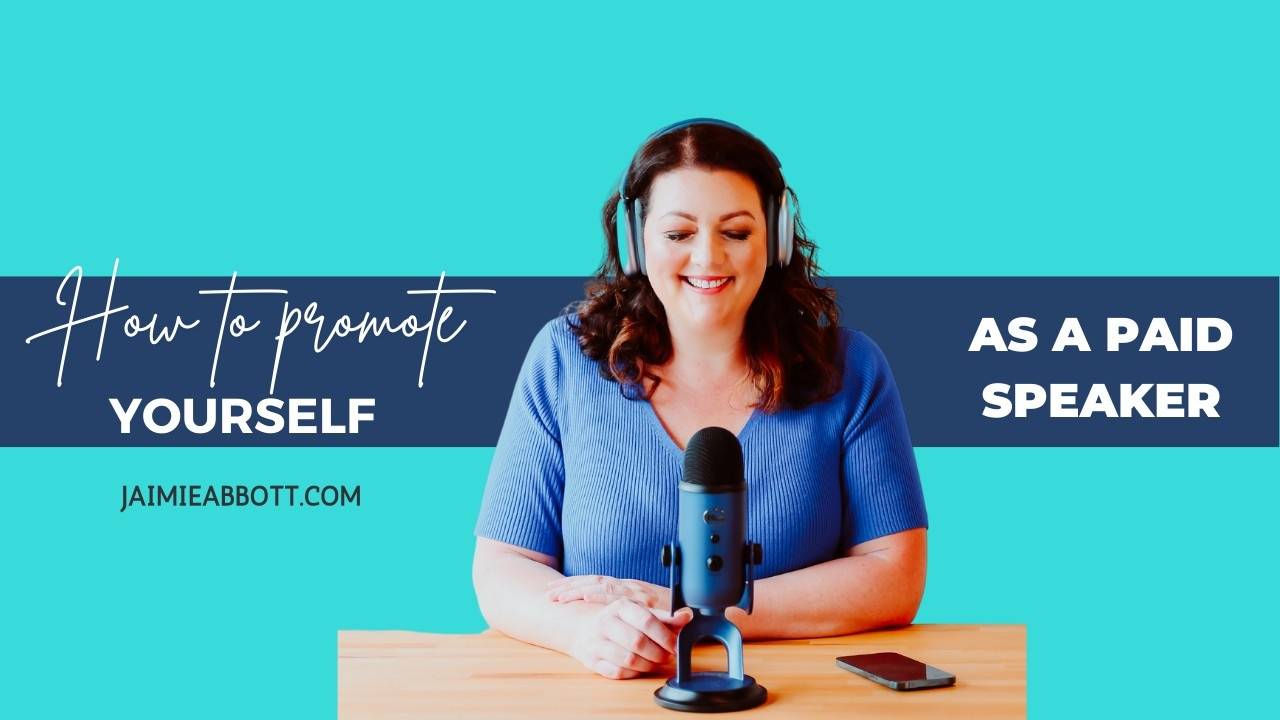 How to promote yourself as a paid speaker