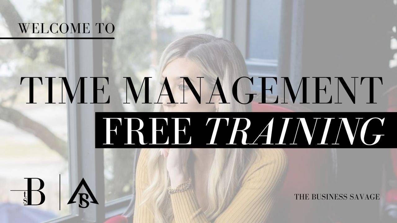 Free Time Management Training